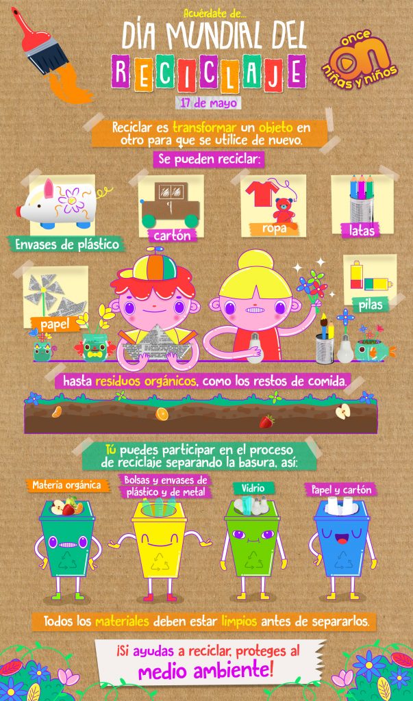 Día Mundial del Reciclaje – Once Niñas y Niños