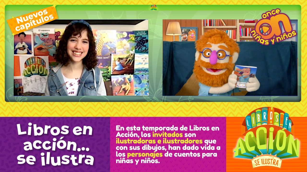 Libros en acción… se ilustra – Once Niñas y Niños