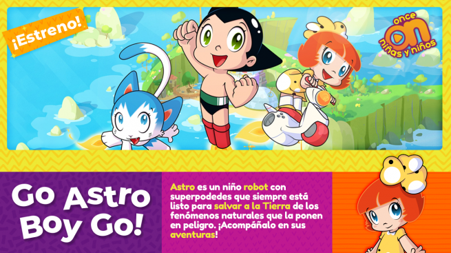 Go Astro Boy Go! – Once Niñas y Niños